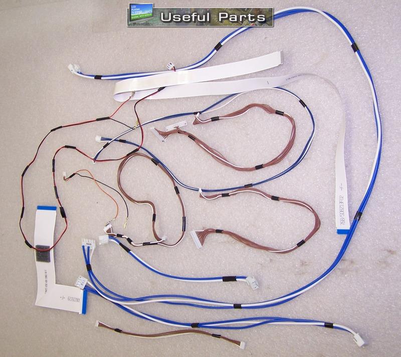 Assorted Wires/Cables from Panasonic TC-P50C1 Plasma TV