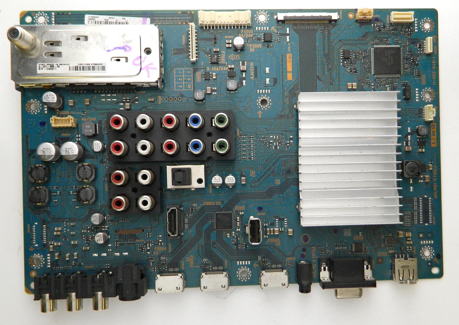Signal Input Board A1660699A from Sony KDL-32XBR9 LCD TV