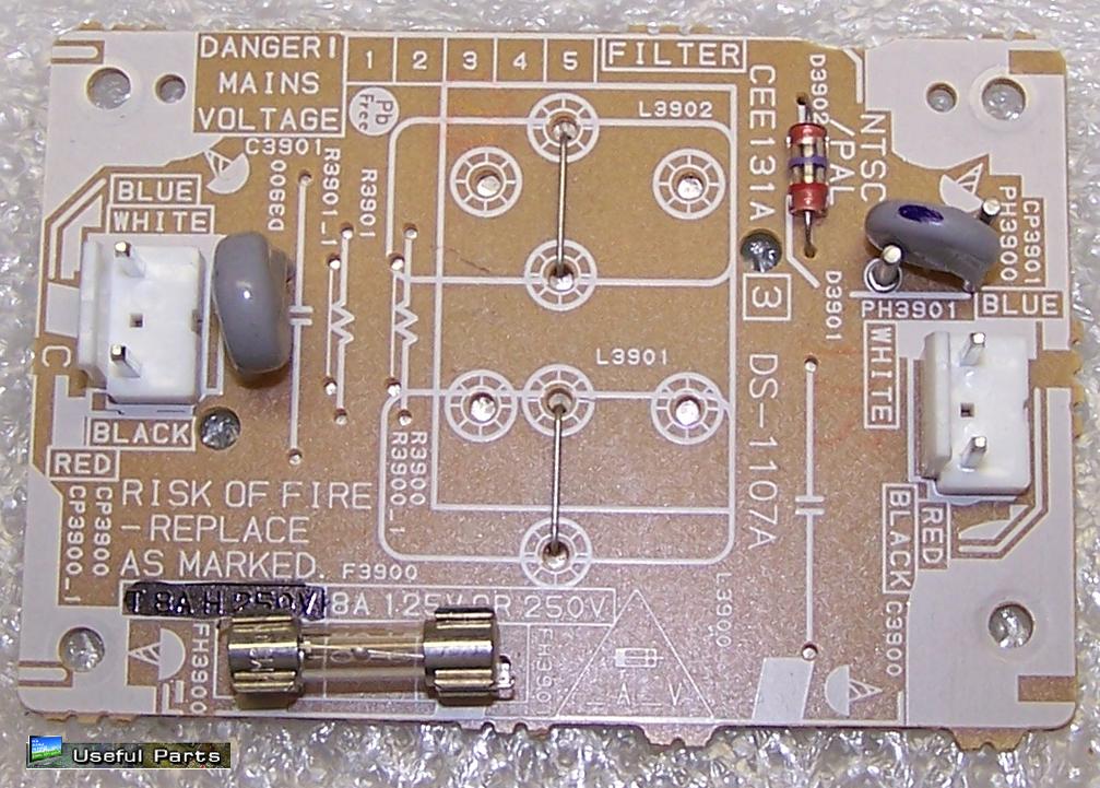 Fuse Board CEE131A from Toshiba 42HP86 PLASMA TV