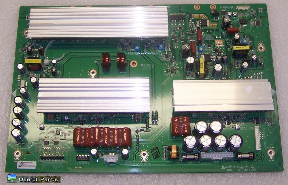 YSUS Board EBR39522801 from LG 50PC5D PLASMA TV, Free Shipping