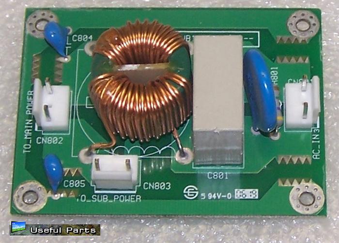 SMPS Board QPWB11525-1G from Maxent MX-42EPM20 PLASMA TV