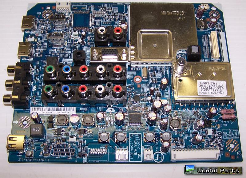 Signal Input Board 1-881-683-12 from SONY KDL-40EX400 LCD TV