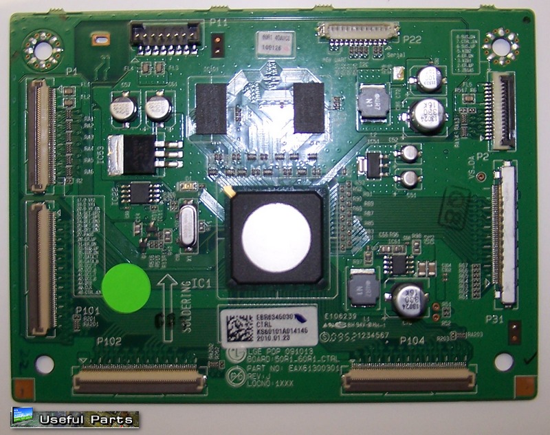 Logic Board EAX61300301 from LG PDP-60PK750 Plasma TV