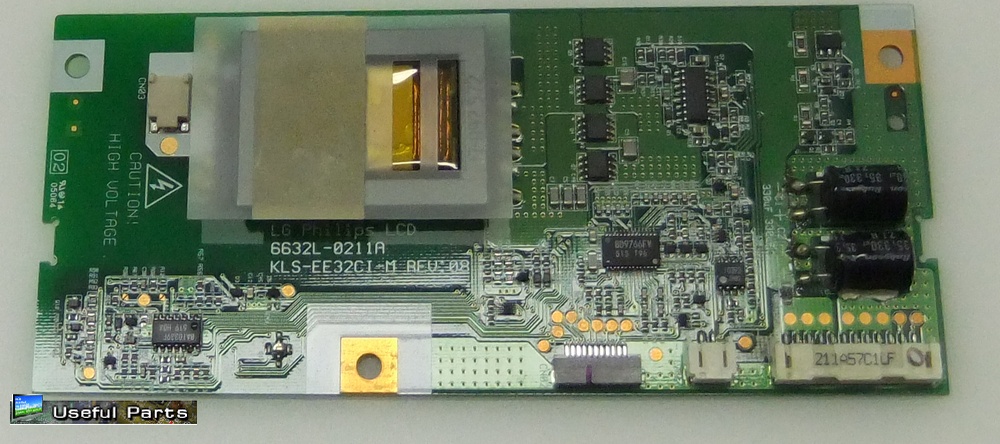 Back Light Inverter 6632L-0211A from Prima LC-32R25 LCD TV