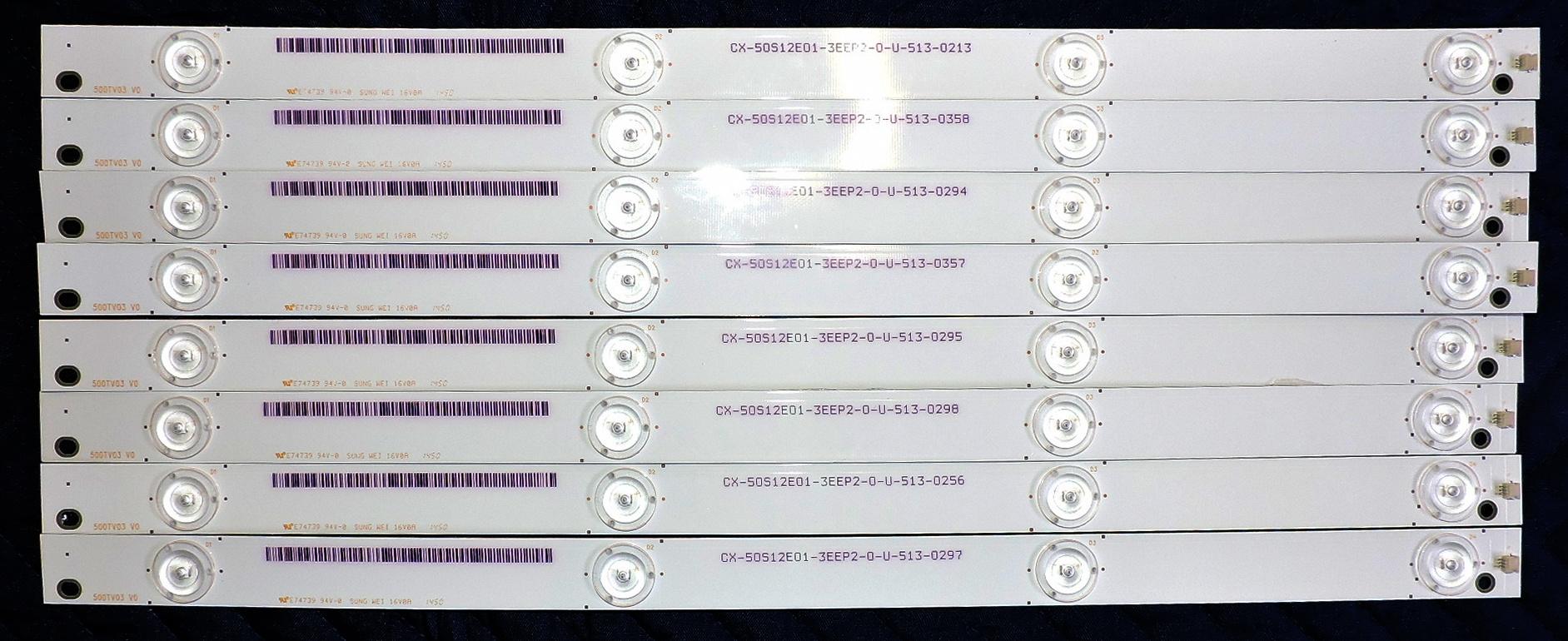 Insignia 96.50S12.C01 LED Light Kit (8 Strips), Free Shipping