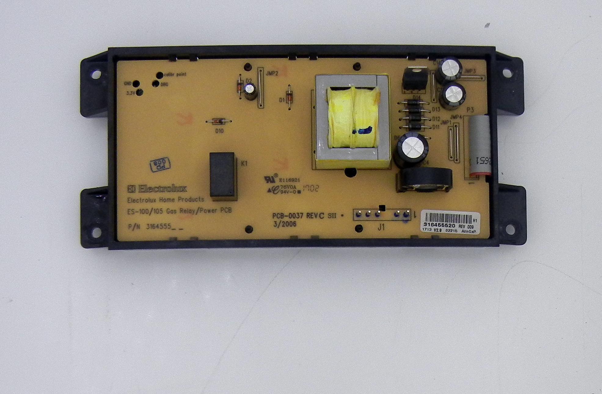 Control Board 316455520 Rev 009, Free Shipping