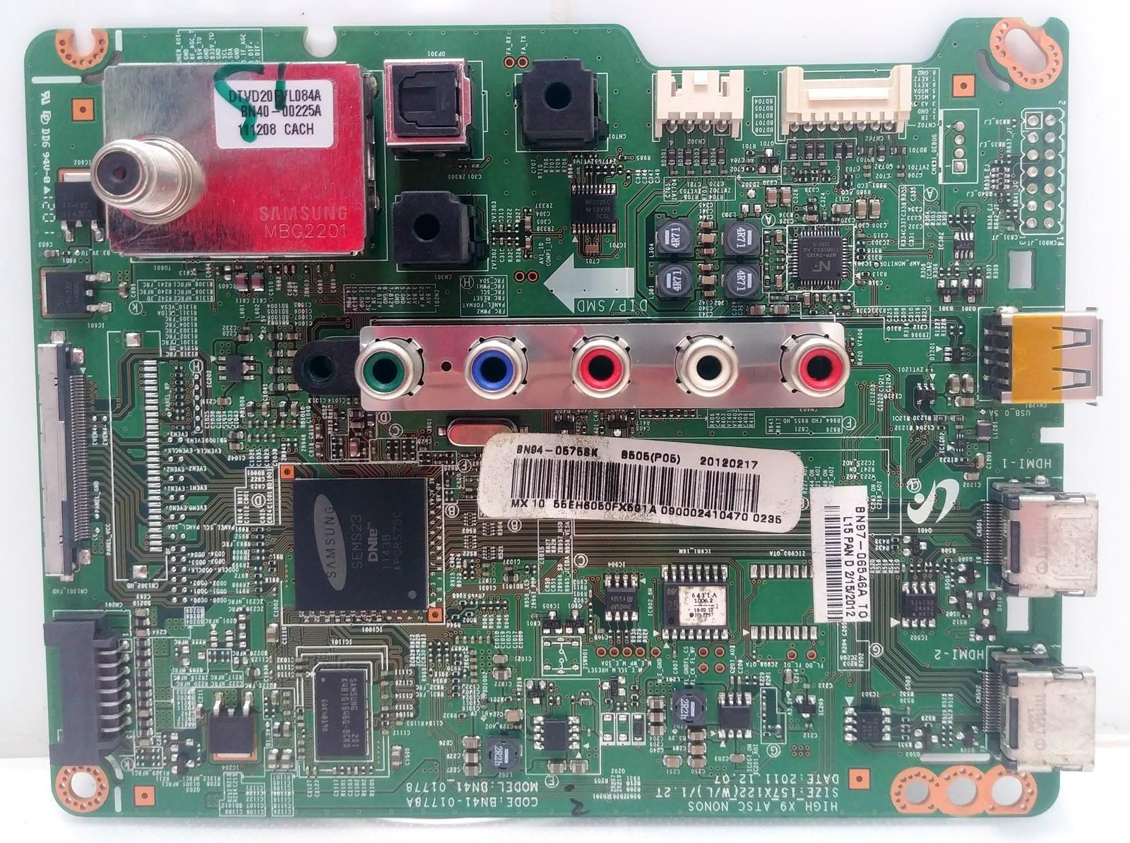 Samsung Main Board BN94-05758K BN97-06546A, Free Shipping