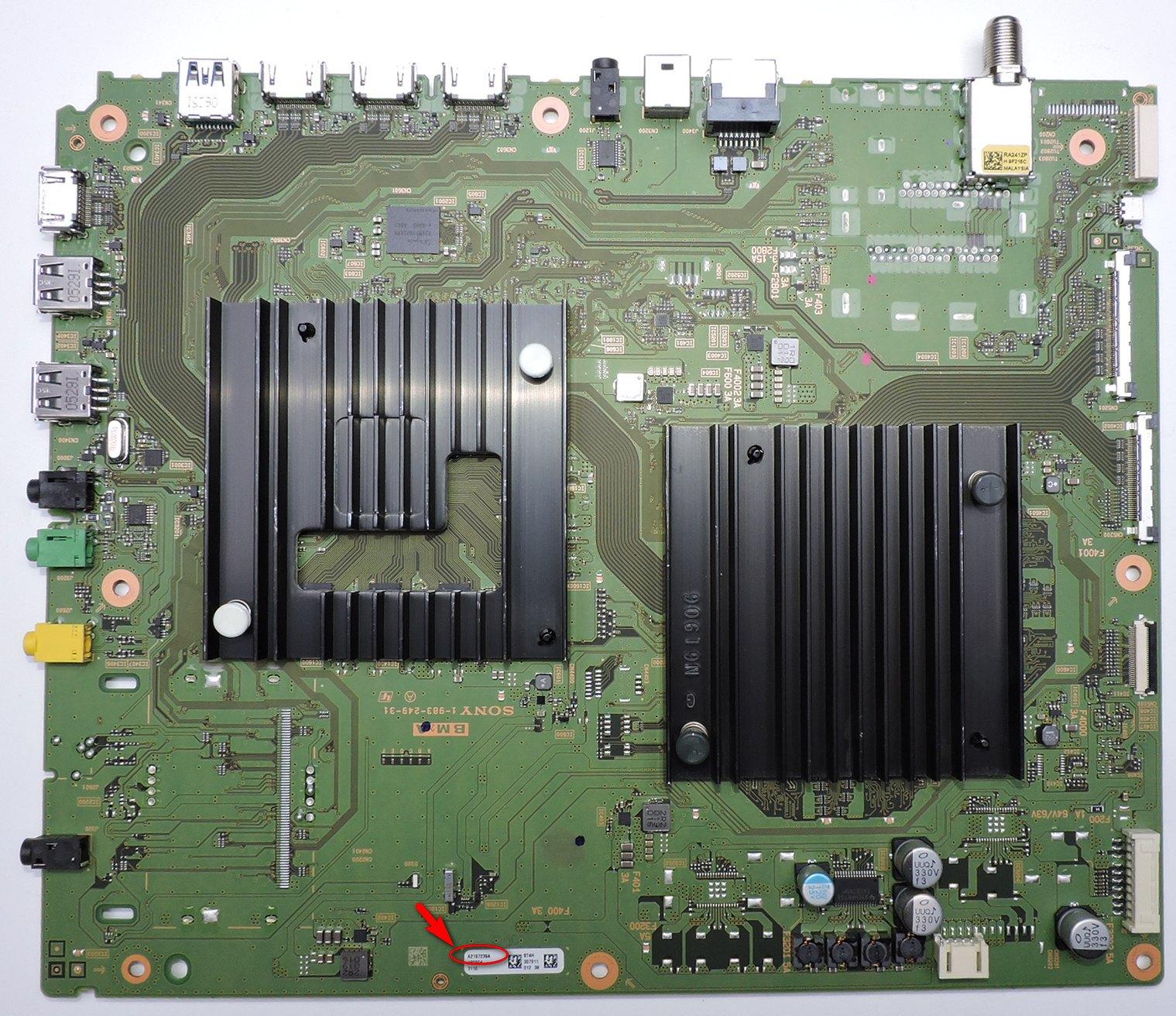 Sony Main Board A-2197-239-A, Free Shipping