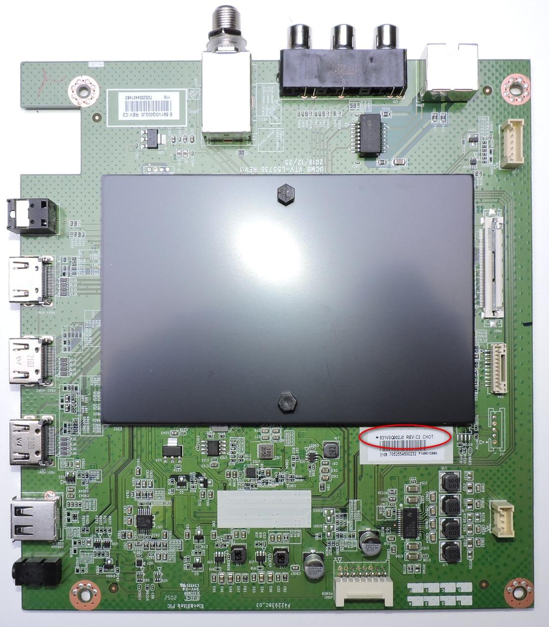 Toshiba Main Board 691V0Q002J0 REV:C2