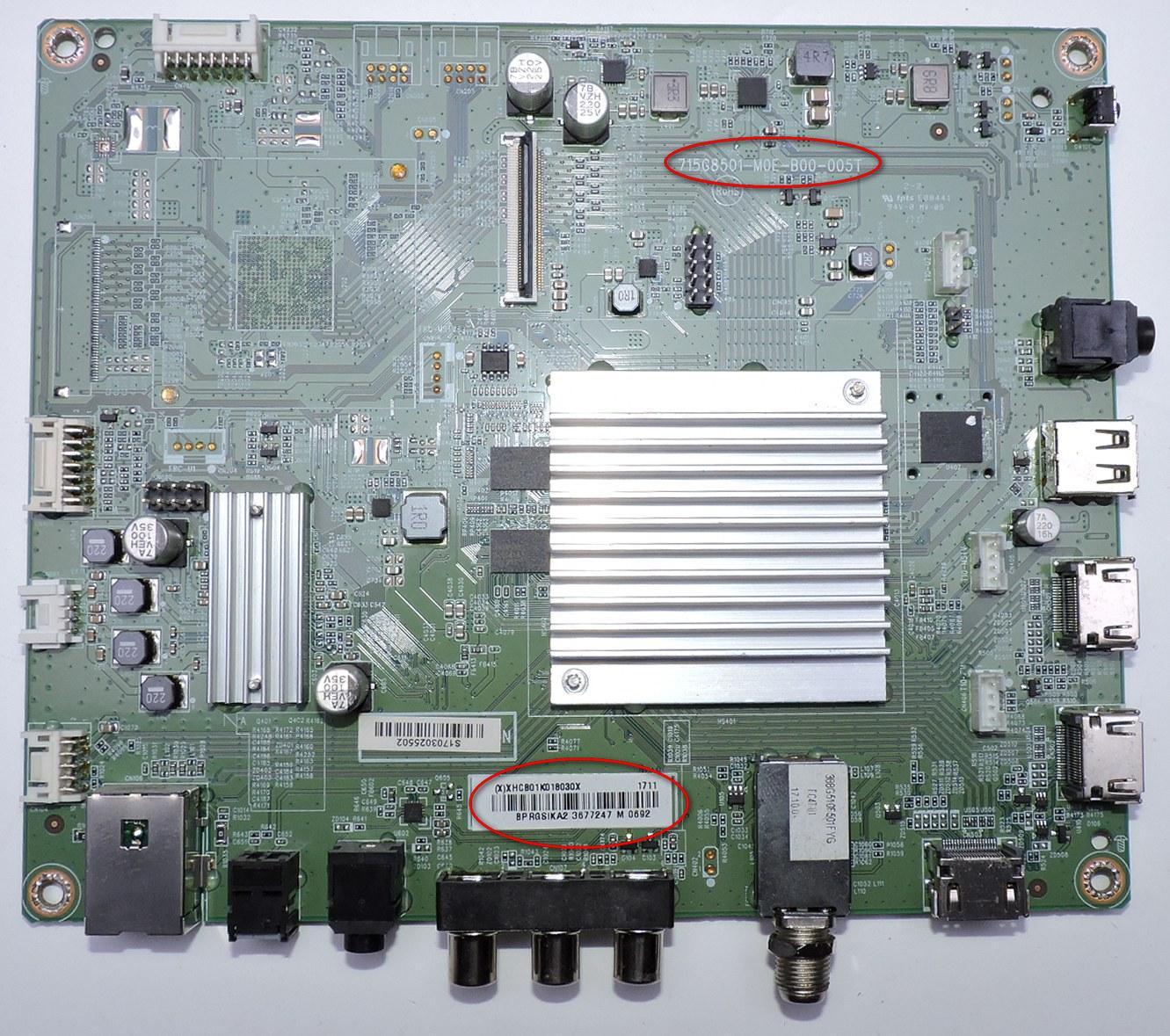 Insignia Main Board XHCB01K018030X