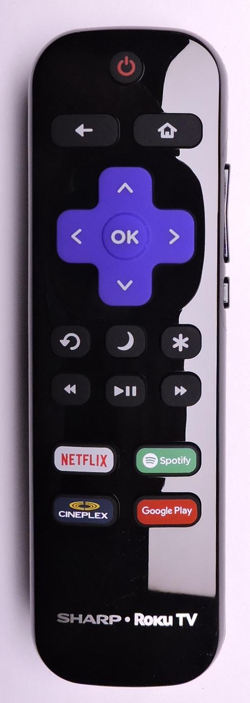 Sharp Roku Remote Control LC-RCRCA-18