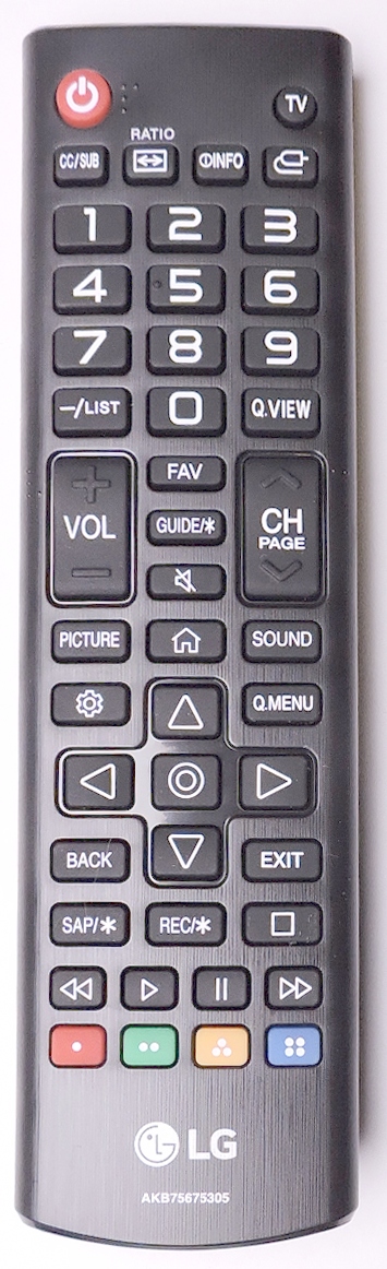 LG Remote Control AKB75675305