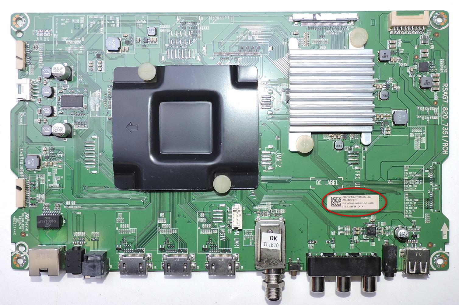 Sharp Main Board 223296/B, Free Shipping