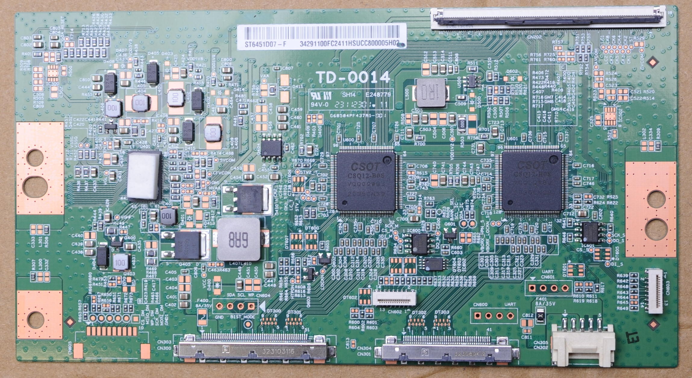 Sony T-Con Board ST6451D07-F